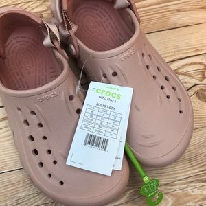 CROCS | Shoes | Crocs Echo Clog Pink Clay | Poshmark